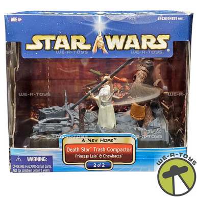 Star Wars A New Hope Death Star Trash Compactor Diorama Leia and ...