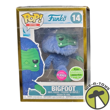 Funko Pop Myths 14 Bigfoot Flocked Blue and Green Vinyl Figure in Case ...