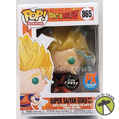 Funko Pop Dragon Ball Z Super Saiyan Goku With Energy Figure 865 Chase ...