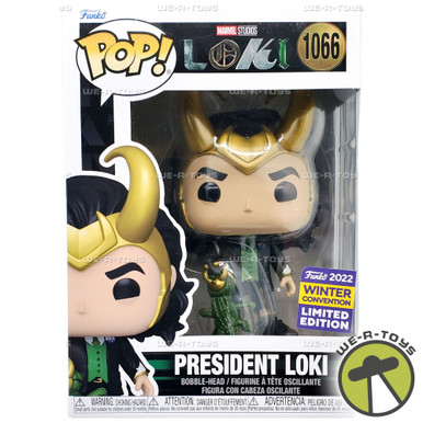 Funko POP Marvel Studios Loki President Loki 1066 Vinyl Figure - We-R-Toys