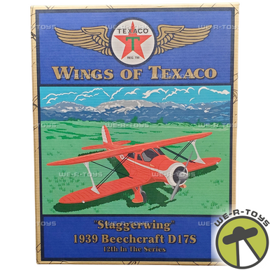 Wings of Texaco Staggerwing 1939 Beechcraft D17S Replica Diecast ...