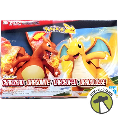 Pokémon Charizard and Dragonite Model Kit 2020 Bandai Spirits - We-R-Toys