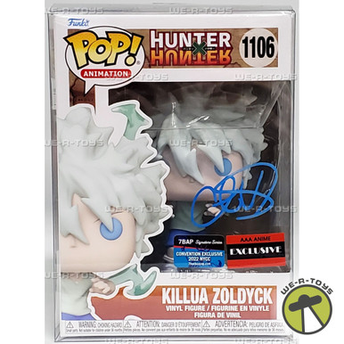 Funko Pop Hunter x Hunter Killua AAA Anime Exclusive Signed By Cristina ...
