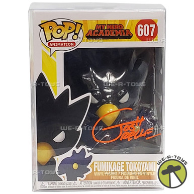 Funko Pop My Hero Academia Tokoyami Figure #607 Signed By Josh Grelle ...