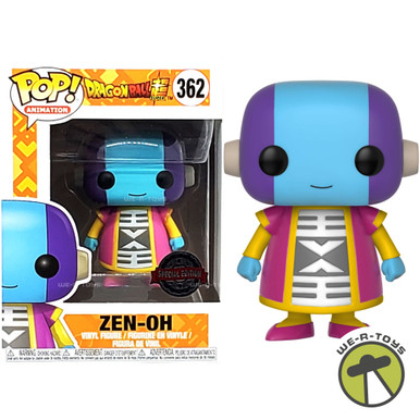 Funko Pop Animation 362 Dragon Ball Super Zen-Oh Exclusive Vinyl Figure ...