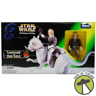 Star Wars Power of the Force Tauntaun and Han Solo Figure 1998 Hasbro ...