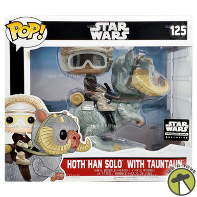 Funko POP Star Wars Hoth Han Solo with Tauntaun 125 Vinyl Figure - We-R ...