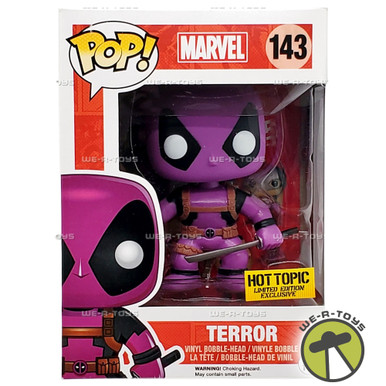 Funko POP Marvel Deadpool Terror 143 Purple Figure - We-R-Toys