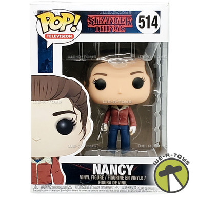 Funko POP Television Stranger Things Nancy with Gun 514 Vinyl Figure ...