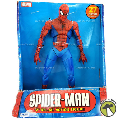 Marvel Spider-Man 12" Deluxe Action Figure 2005 Toy Biz No. 71866 NRFP ...