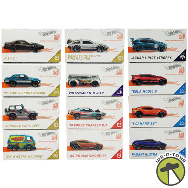 Hot Wheels ID Lot of 12 Uniquely Identifiable Vehicles Screen Time ...