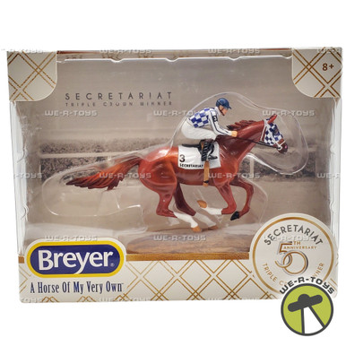 Breyer A Horse Of My Very Own Secretariat Triple Crown Winner Figurine ...