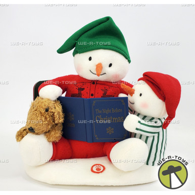 Hallmark Storytime Snowman Plush With Sound & Motion 2019 New - We-R-Toys