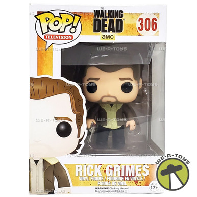 Funko Pop Television The Walking Dead Rick Grimes Vinyl Figure #306 ...