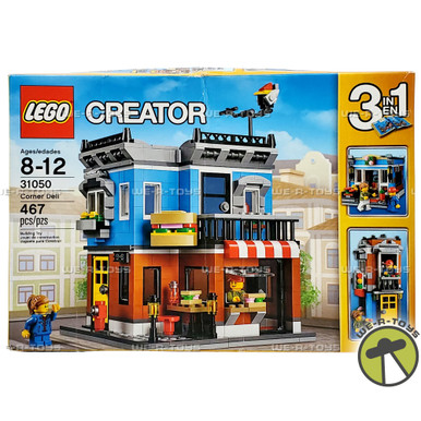 LEGO Creator Corner Deli 3 in 1 Building Set 31050 - We-R-Toys