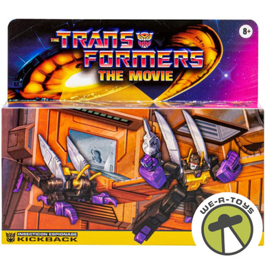 Transformers the Movie Retro G1 Kickback Action Figure 2023 Hasbro - We ...