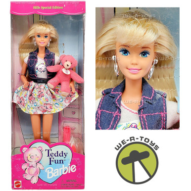 Barbie Teddy Fun Doll Hills Special Edition 1996 Mattel 15684 - We-R-Toys