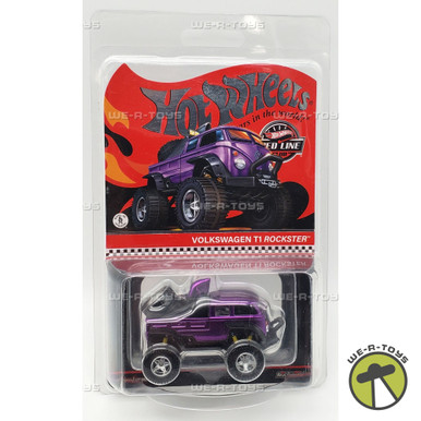 Hot Wheels RLC Red Line Club Purple Volkswagen T1 Rockster #542 of 30,000 NRFP - We-R-Toys