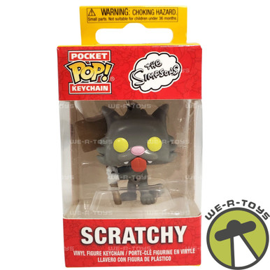 The Simpsons Pocket Pop! Funko Scratchy Vinyl Figure Keychain NRFB - We ...