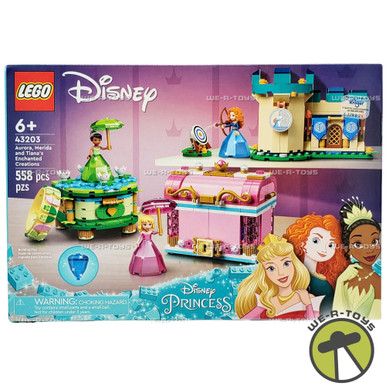 LEGO Disney Princess Aurora, Merida & Tiana’s Enchanted Creations 43203 ...