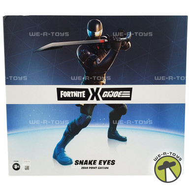 Fortnite x G.I. Joe Collab Snake Eyes: Zero Point Edition Figure Hasbro ...