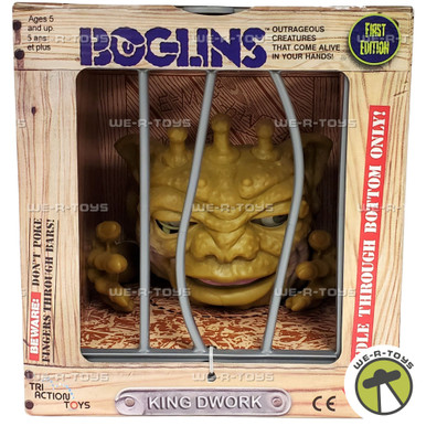 Boglins First Edition King Dwork Puppet Toy Tri-Action Toys #10001 NRFB ...