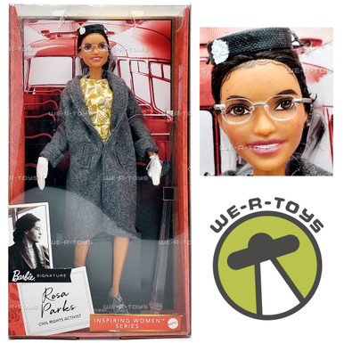 Barbie Inspiring Women Series Rosa Parks Doll 2019 Mattel FJH62 - We-R-Toys