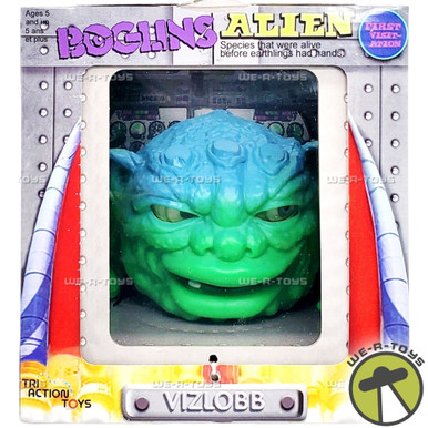 Boglins Alien First Visitation Vizlobb Hand Puppet Tri Action Toys ...