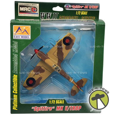 Easy Model Spitfire MK V/TROP WWII Aircraft Series 1:72 Scale Vehicle ...