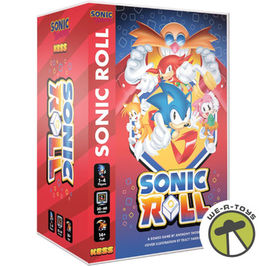 Sonic the Hedgehog Sonic Roll Game 2023 Kess Co - We-R-Toys