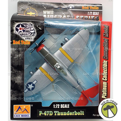 Easy Model Tuskegee Airmen Red Tails P-47D Thunderbolt Vehicle #39204 ...