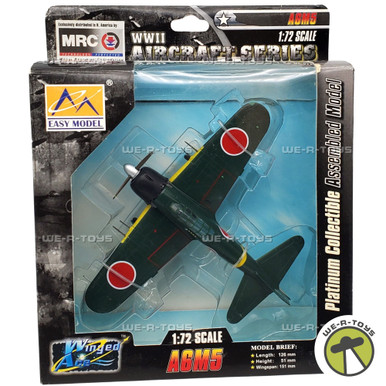 Easy Model A6M5 WWII Aircraft Series Winged Ace 1:72 Scale Vehicle ...