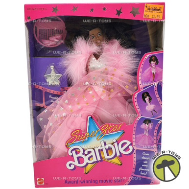 Barbie Super Star Doll 1988 Mattel No. 1605 NRFB - We-R-Toys