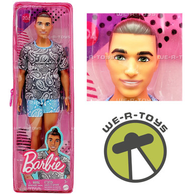 Barbie Fashionistas Ken Fashion Doll No 204 Mattel HJT09 - We-R-Toys