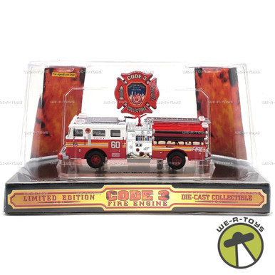 Code 3 FDNY #60 Seagrave Pumper Fire Truck 1997 No. 024531 - We-R-Toys