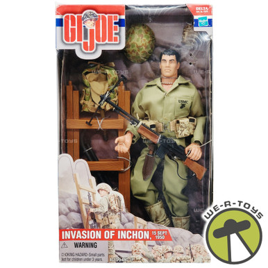 G.I. Joe US Marines Invasion of Inchon 12" Action Figure Black Hair ...