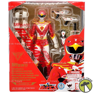 S.H. Figuarts Kamen Rider Choujin Sentai Jetman Red Hawk Action Figure - We-R-Toys