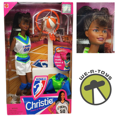 Barbie WNBA Christie Friend of Barbie Doll 1998 Mattel 20206 NRFB - We ...