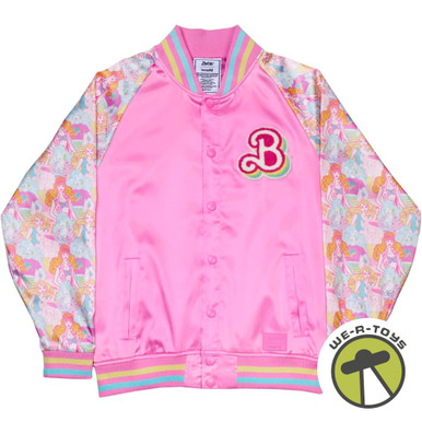 Barbie 65th Anniversary Bomber Jacket Loungefly Extra Large XL - We-R-Toys