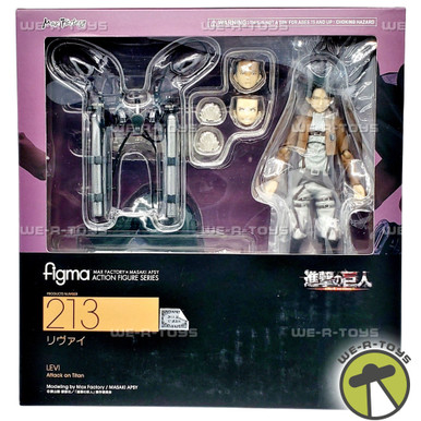 Attack on Titan Levi 213 Figma Action Figure Max Factory - We-R-Toys