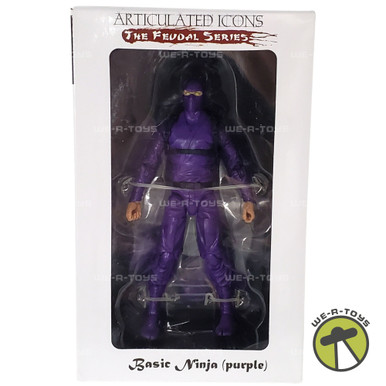 The Fwoosh Articulated Icons Feudal Series Basic Ninja Purple Action ...