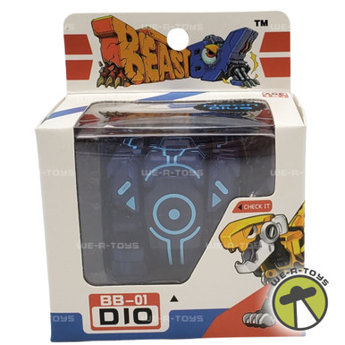 BeastBox BB-01 D10 Neon Blue Transforming Mech-Box To Dinosaur Figure ...