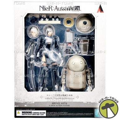 Nier Automata 2B and Machine Lifeform Action Figure Set 2017 Square ...