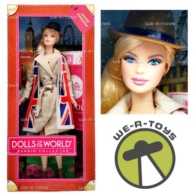 Barbie Dolls of the World United Kingdom Passport Edition 2012 Mattel ...