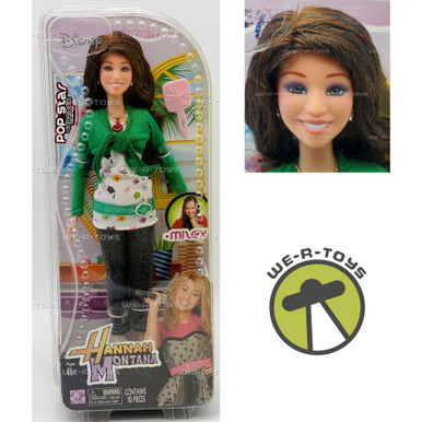 Disney Hannah Montana Miley Pop Star Hangout Collection Doll Play Along ...