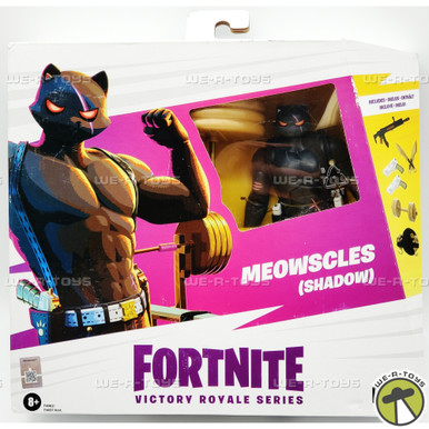 Fortnite Victory Royale Series Meowscles (Shadow) Action Figure Deluxe ...