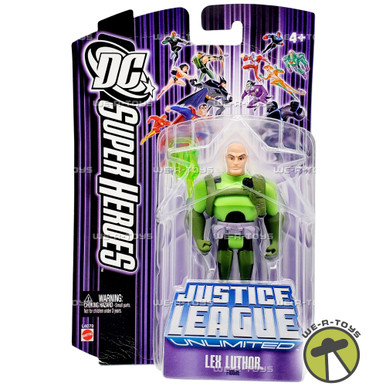 Justice League Unlimited Lex Luthor with Kryptonite Action Figure 2007 ...