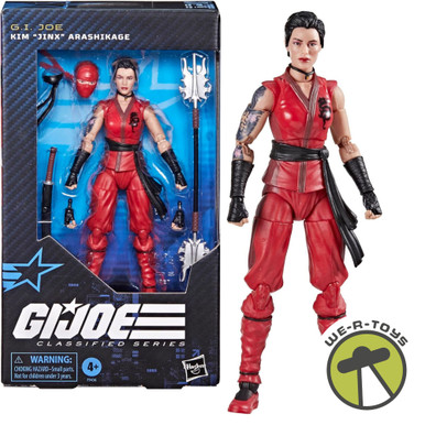 GI Joe Classified Series 124 Kim Jinx Arashikage 6-Inch Ninja Action ...