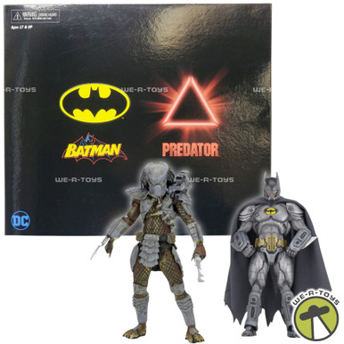 DC Batman Vs Predator 2-Pack Figures 2019 SDCC NECA NEW - We-R-Toys