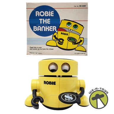 RadioShack Robie the Banker Robot Electronic Bank No. 60-2261 - We-R-Toys